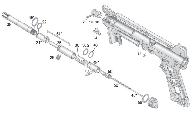 Tippmann 98 Custom onderdelen | OutdoorPro